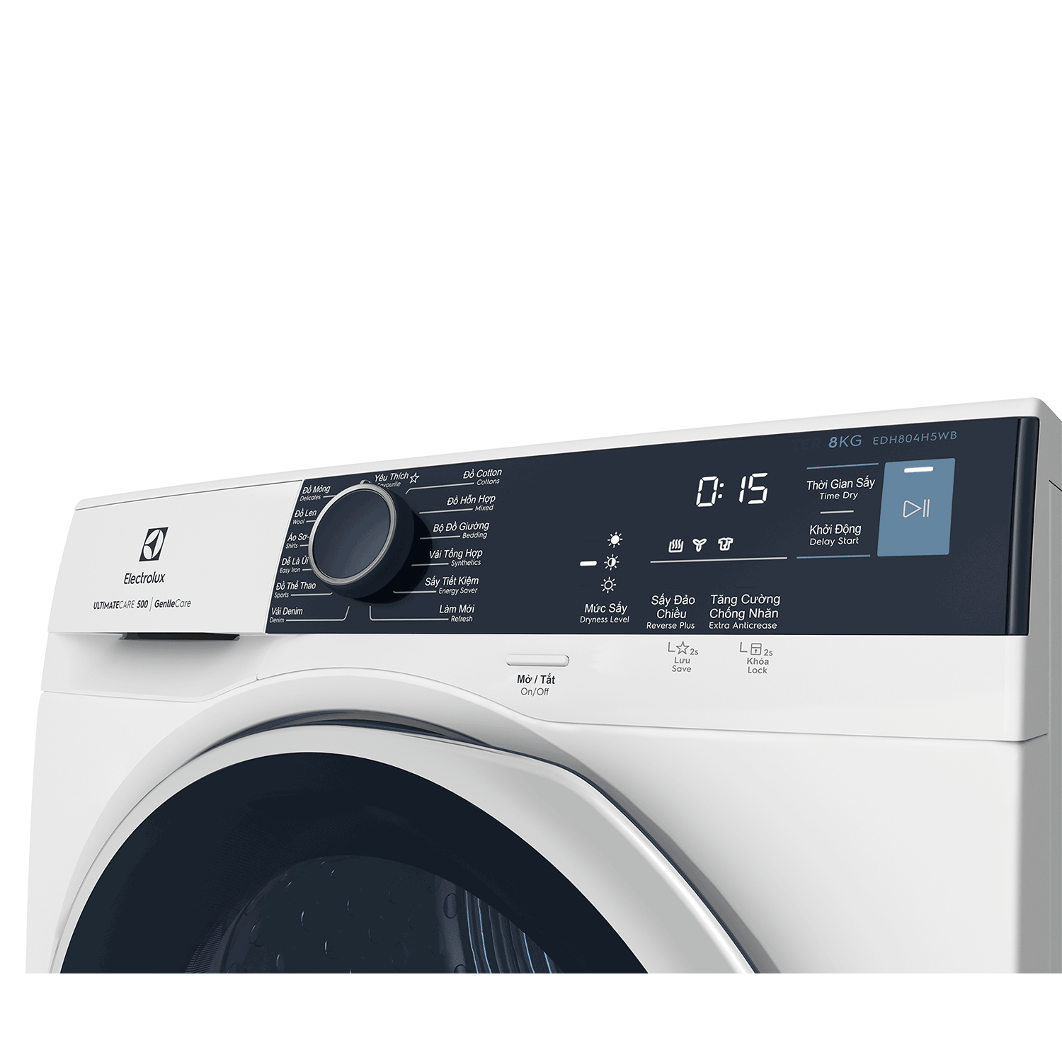 Máy sấy Electrolux bơm nhiệt Heat Pump 8kg UltimateCare 500 ...