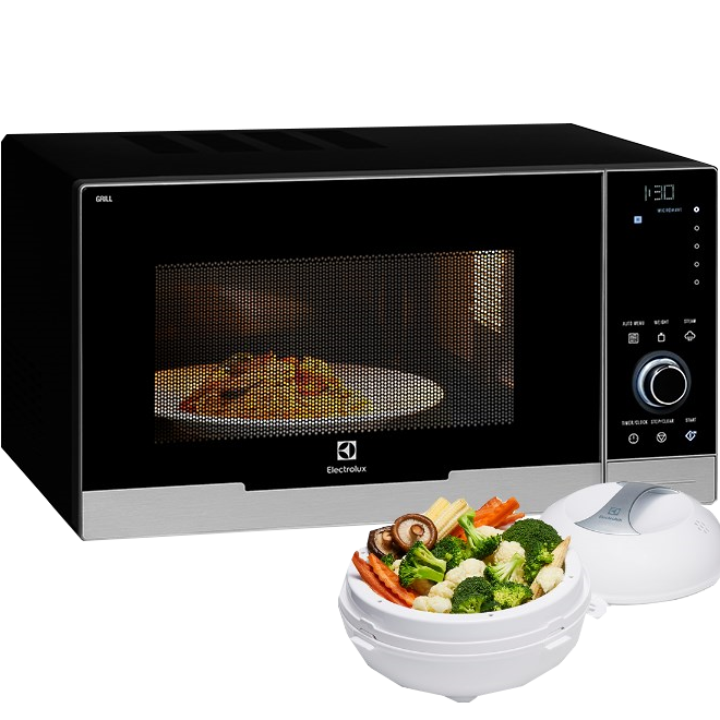 30L table-top microwave with grill and convection - black - EMS3085X