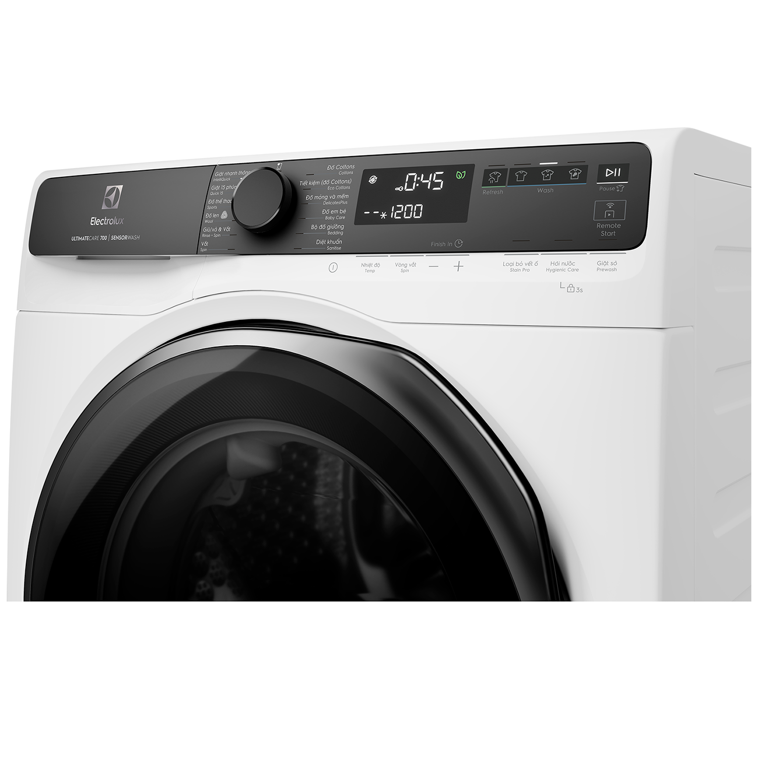 Electrolux front load washing machine 10kg Inverter - EWF1043R7WC