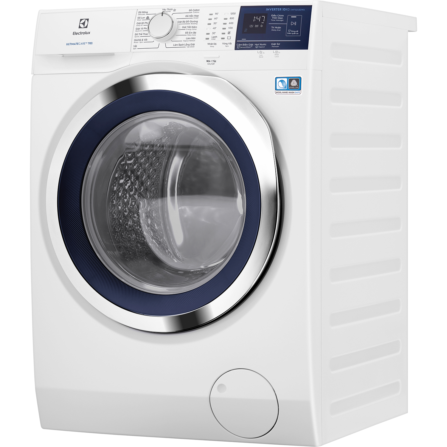 Máy giặt Electrolux cửa ngang 10kg Inverter EWF1024BDWA