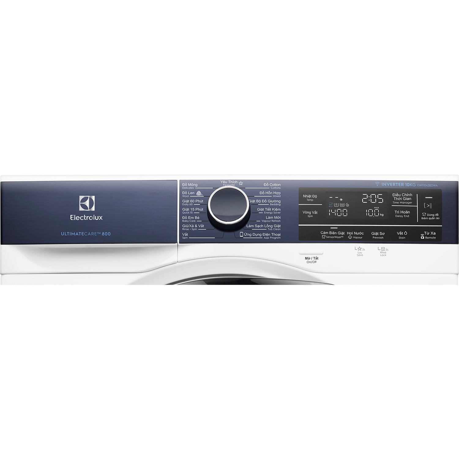 Máy giặt chính hãng Electrolux 10kg UltimateCare 800 màu trắng ...