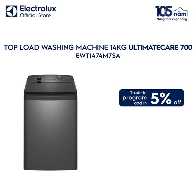 14kg UltimateCare 700 top load washing machine - EWT1474M7SA ...